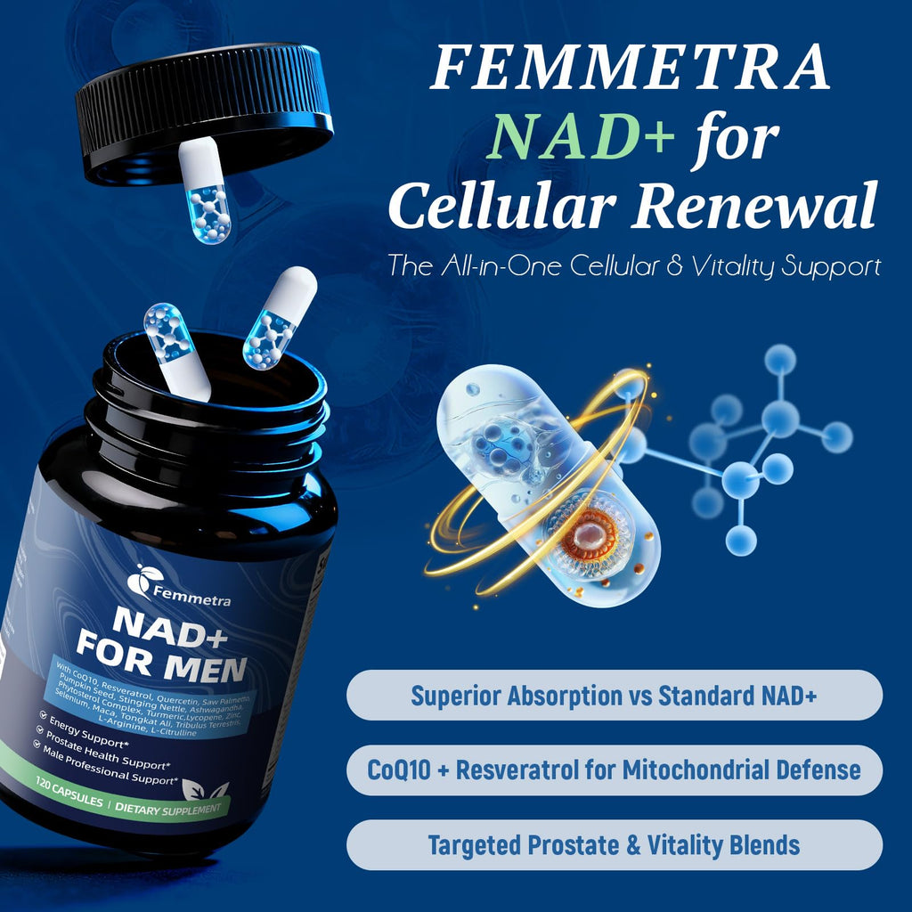 NAD+ capsules for cellular health