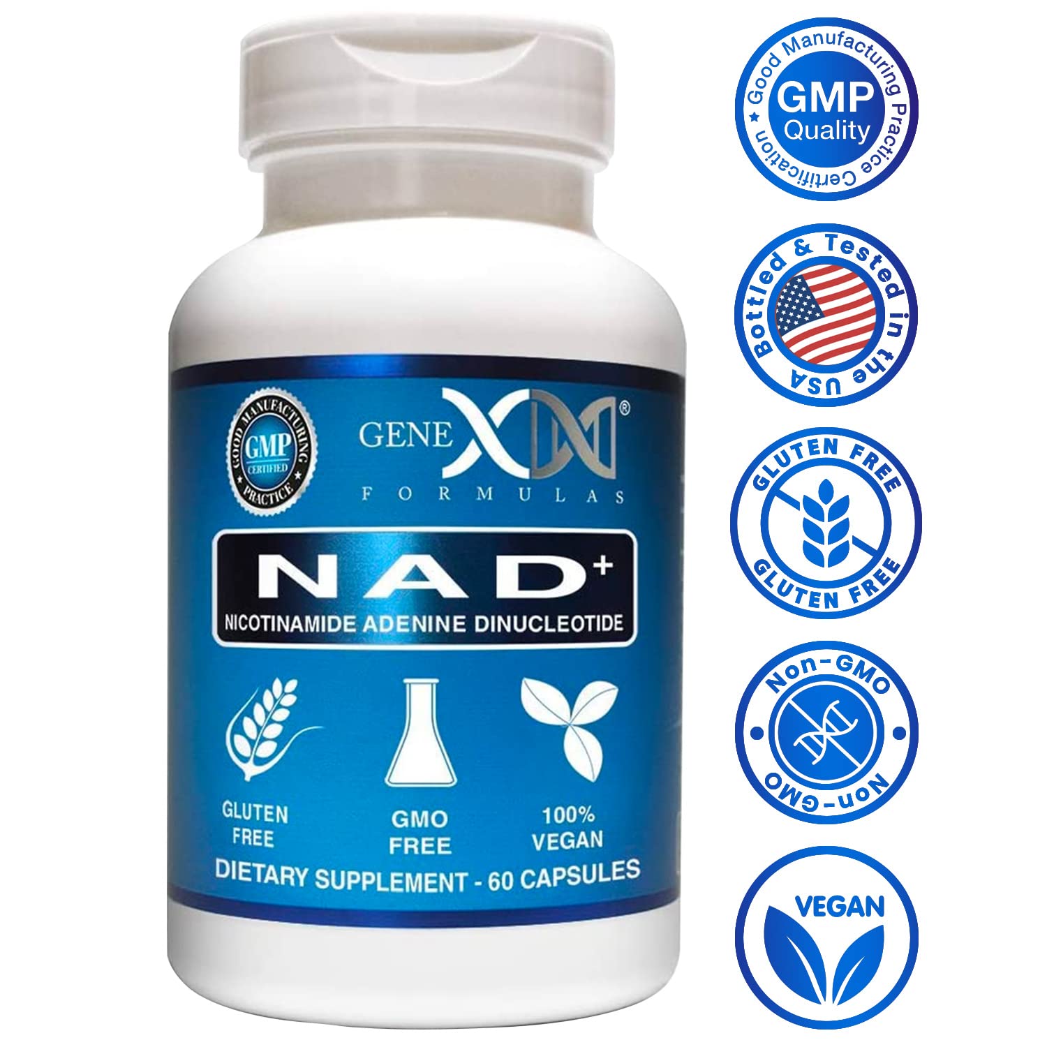 NAD+ capsules for daily health support