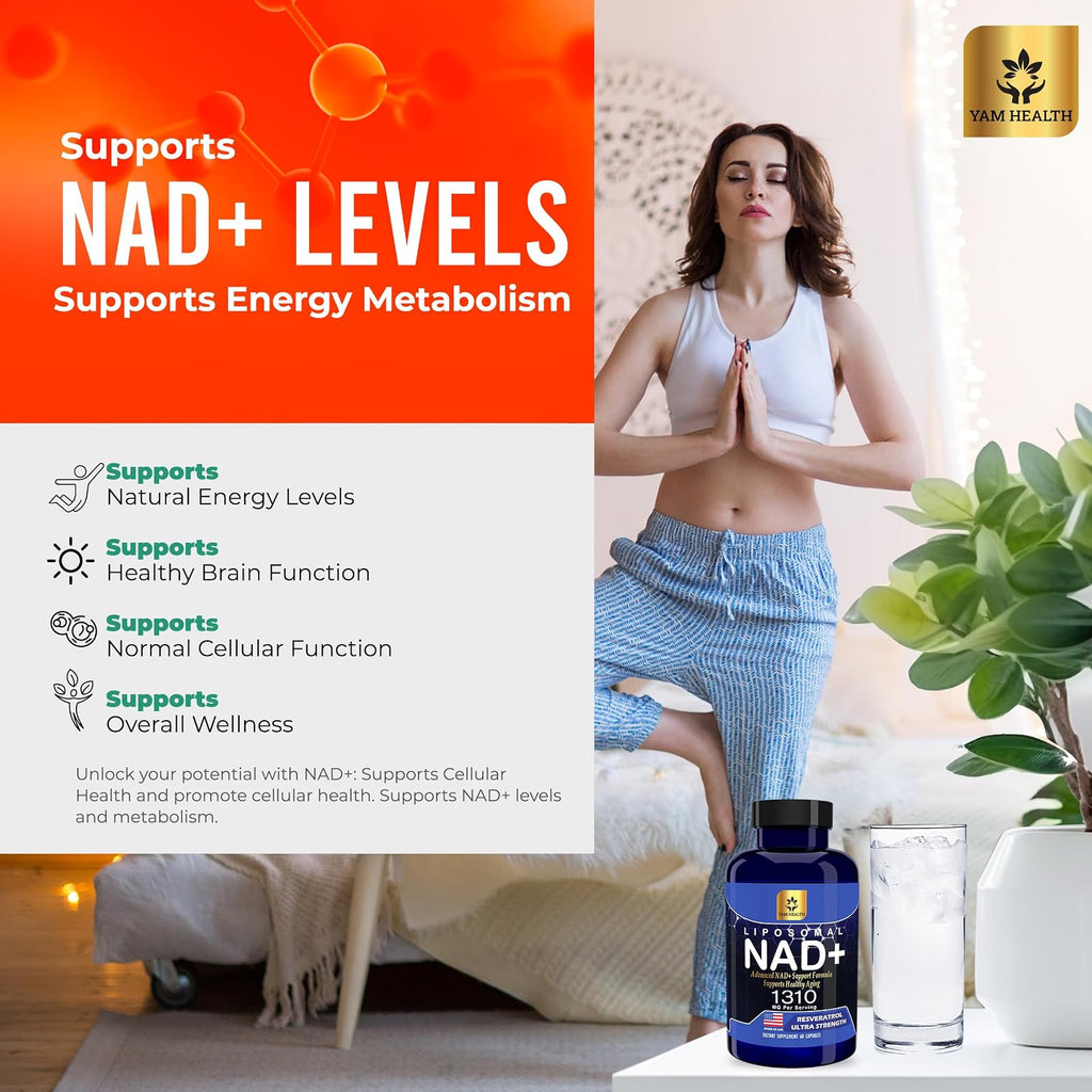 NAD+ capsules for enhanced metabolism