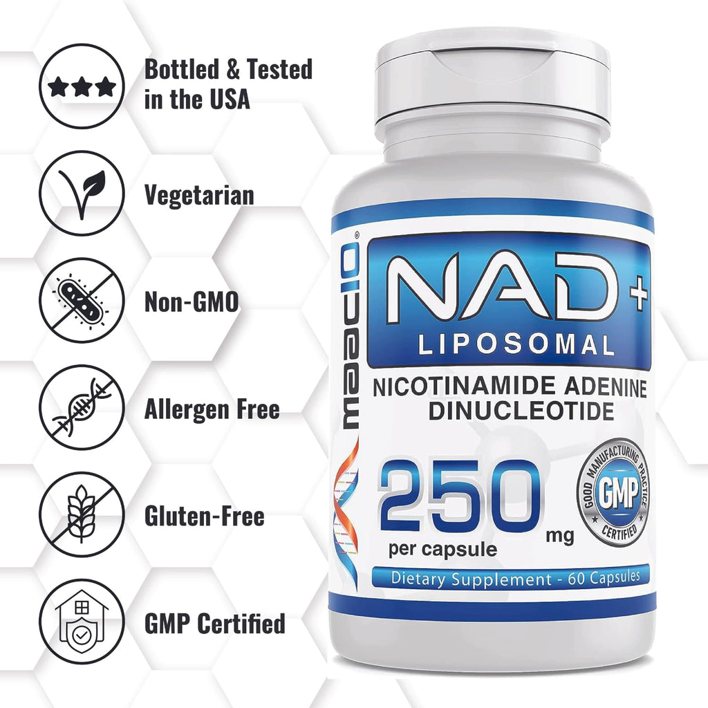NAD+ capsules for enhanced performance