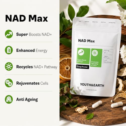 NAD capsules for enhanced vitality
