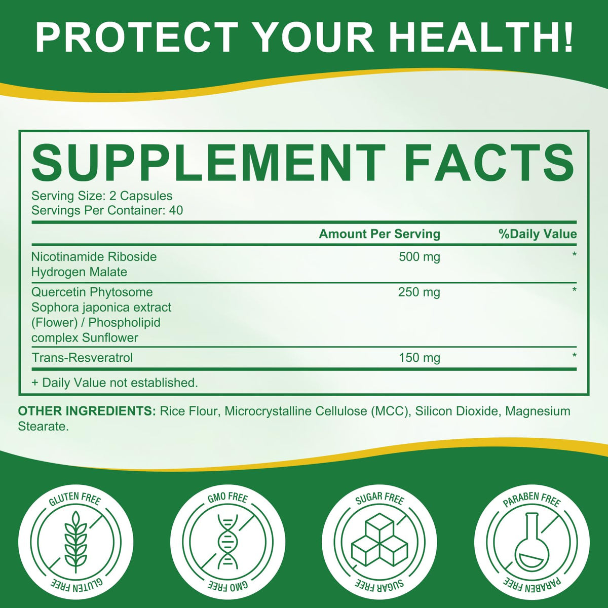 NAD capsules for enhanced wellness