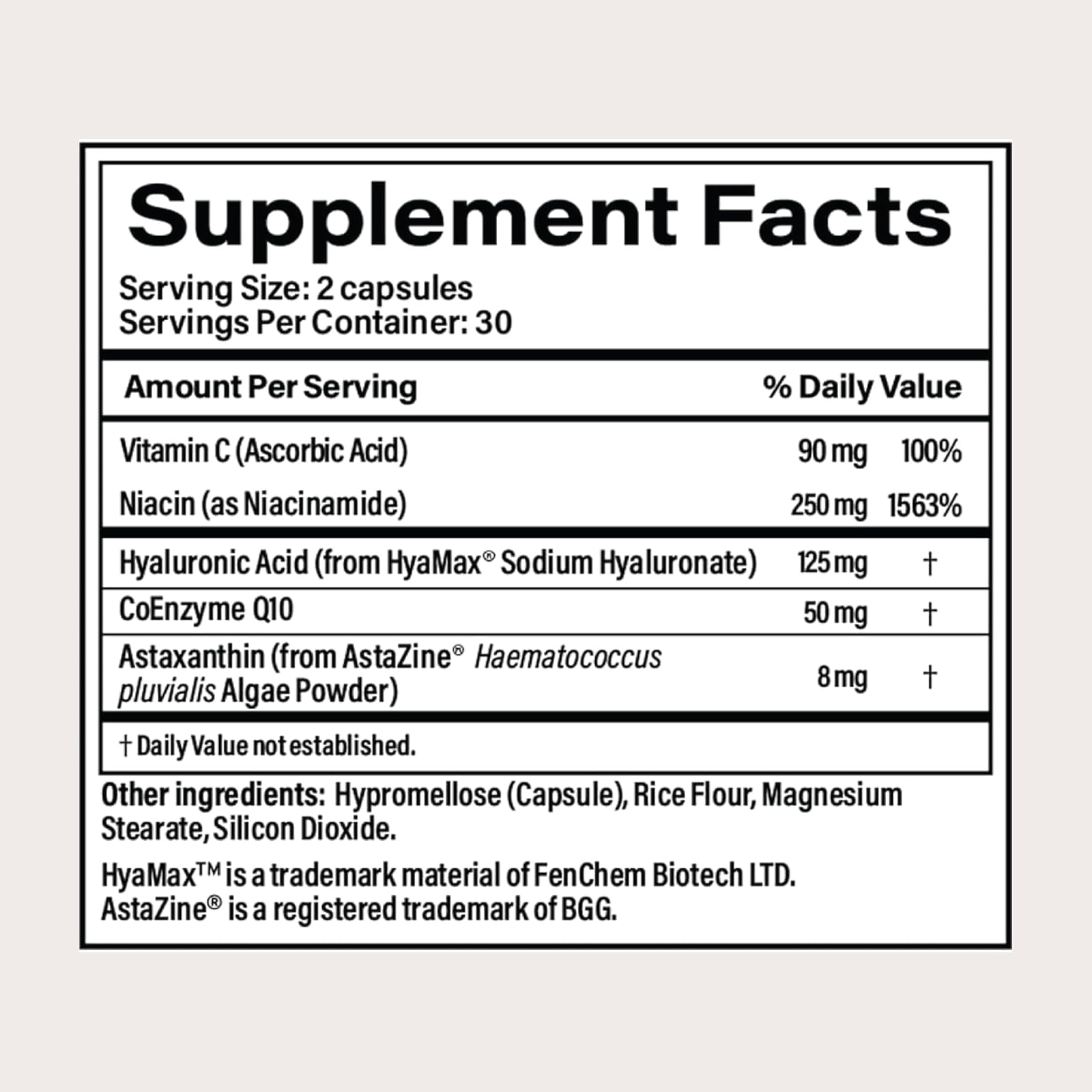 NAD+ capsules for optimal performance