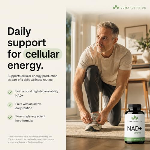 NAD+ capsules for optimal wellness