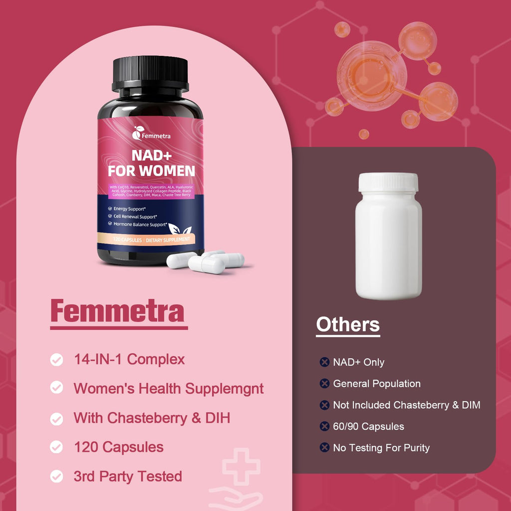 NAD+ capsules for senior wellness