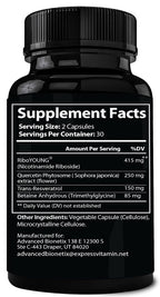 NAD capsules for seniors vitality