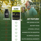 NAD+ capsules for vitality support