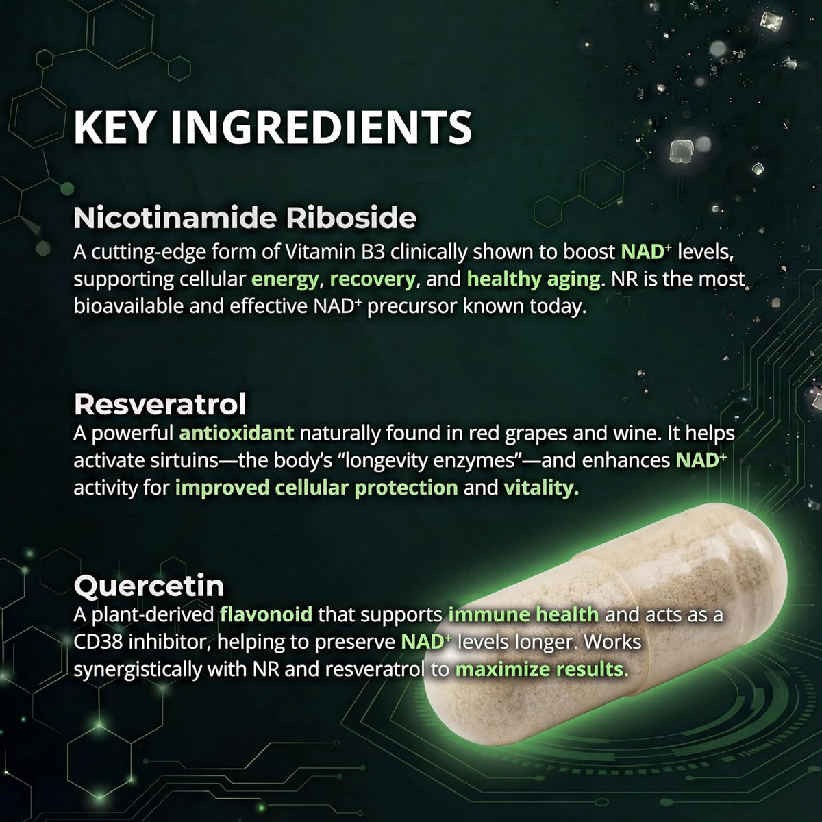 NAD+ Complex for enhanced wellness