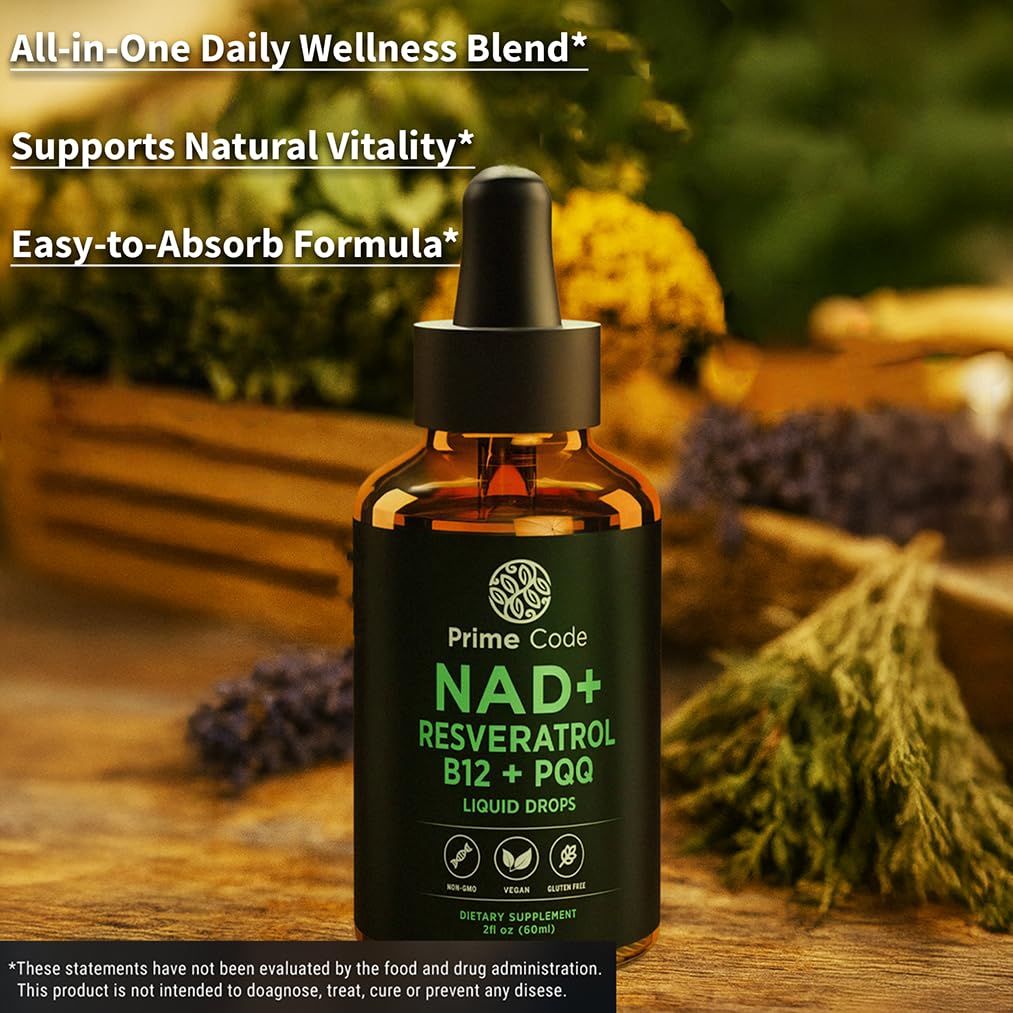 NAD+ drops for cellular support