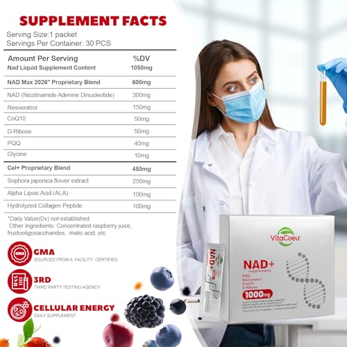 NAD+ for cellular health support