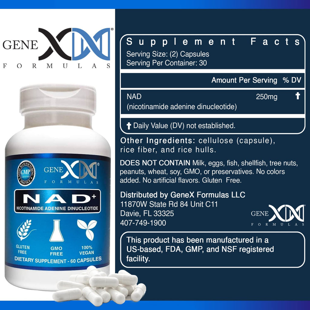 NAD+ for energy support