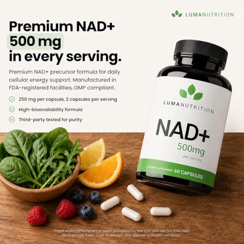 NAD+ for enhanced energy levels