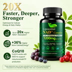 NAD+ for healthy aging benefits