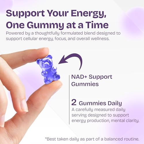 NAD Gummies 120 count for convenience