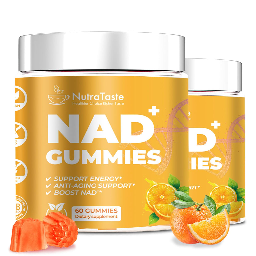NAD⁺ gummies for energy boost