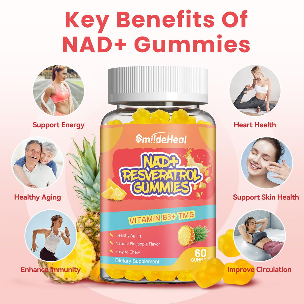 NAD+ gummies for healthy aging