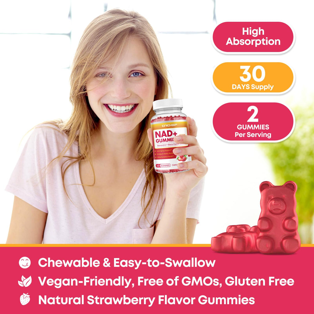 NAD+ gummies for healthy aging