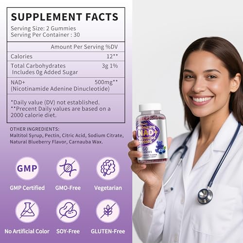 NAD gummies for improved mental clarity