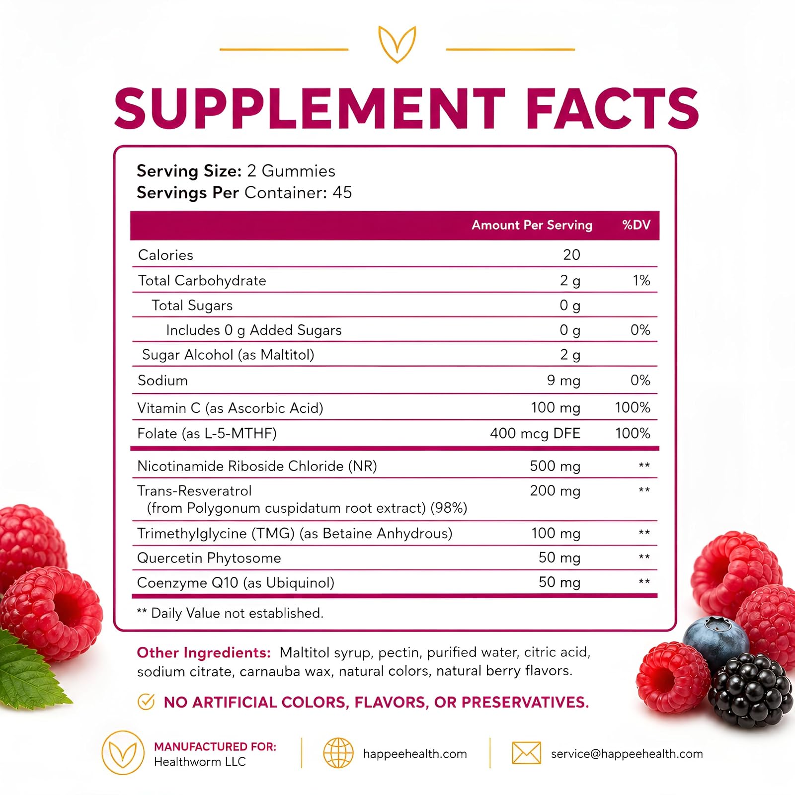 NAD+ Gummies promote healthy aging