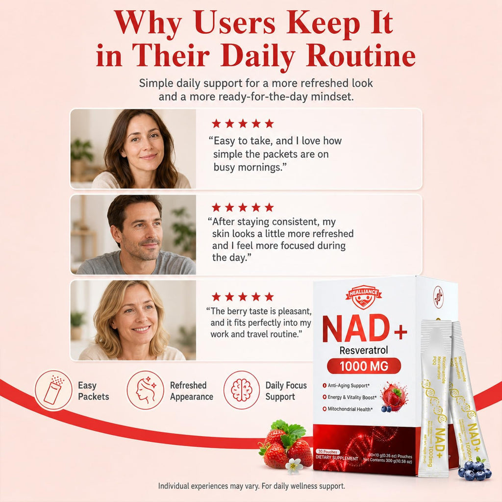 NAD liquid for enhanced wellness