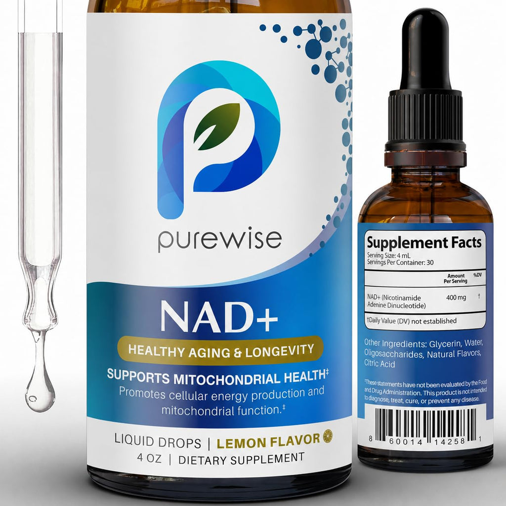 NAD+ liquid supplement for energy