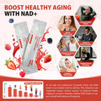 NAD+ Liquid with resveratrol support