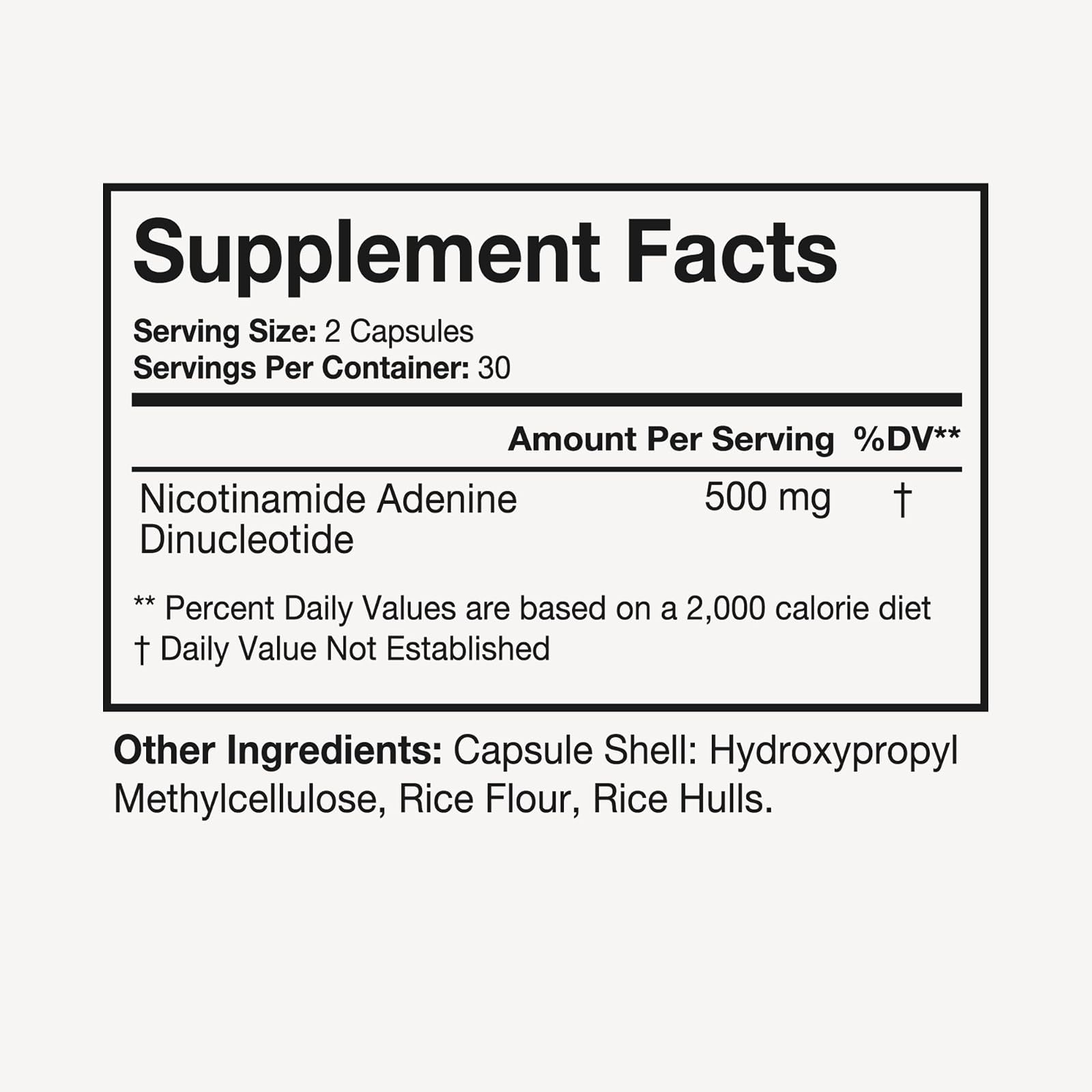 NAD+ multivitamin for active lifestyles