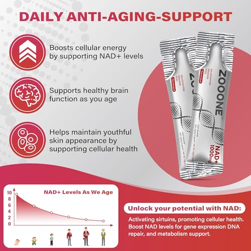 NAD+ packets for daily wellness