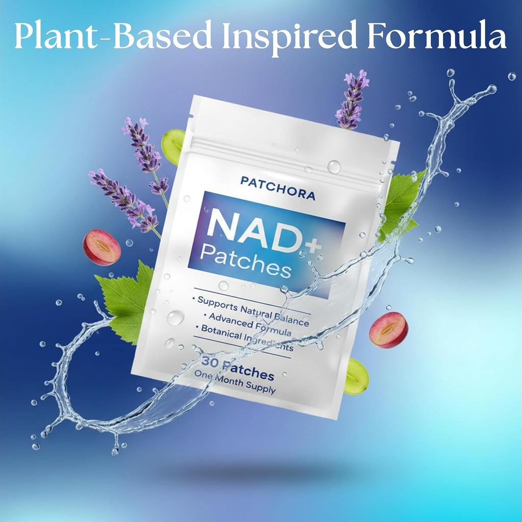 NAD+ patches for antioxidant support