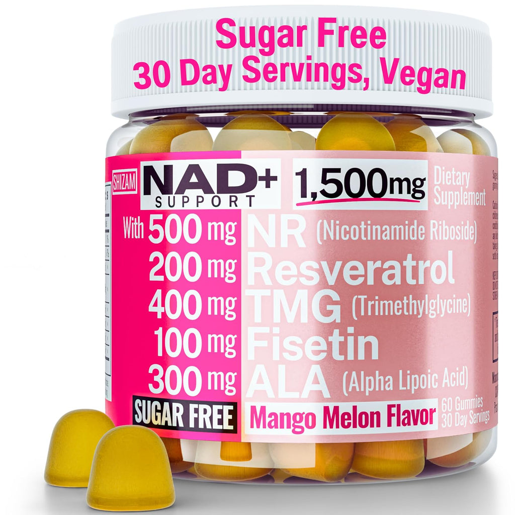NAD Plus gummy multivitamin for adults