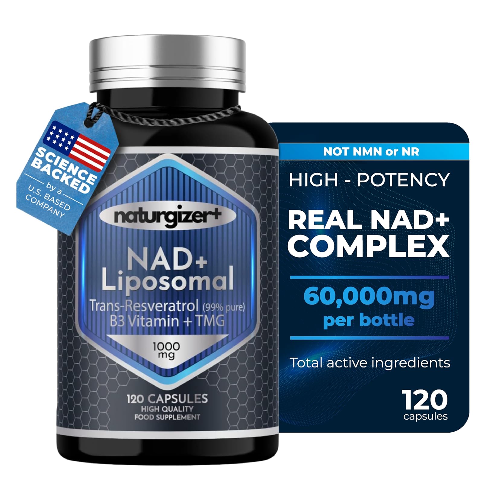 NAD Plus liposomal complex benefits