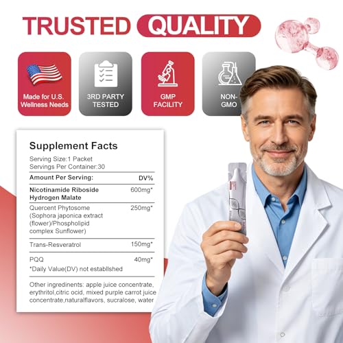 NAD Plus packets for active lifestyle