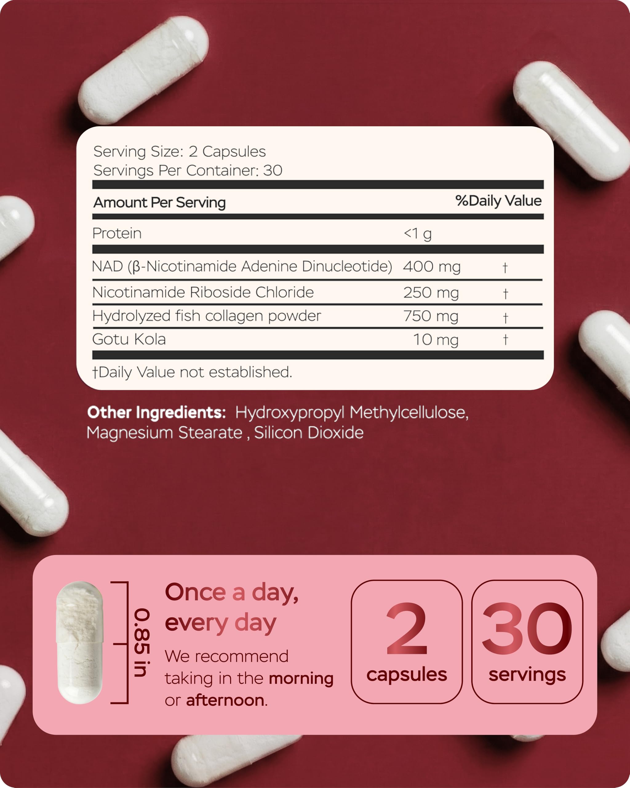 NAD Plus Supplement for skin health