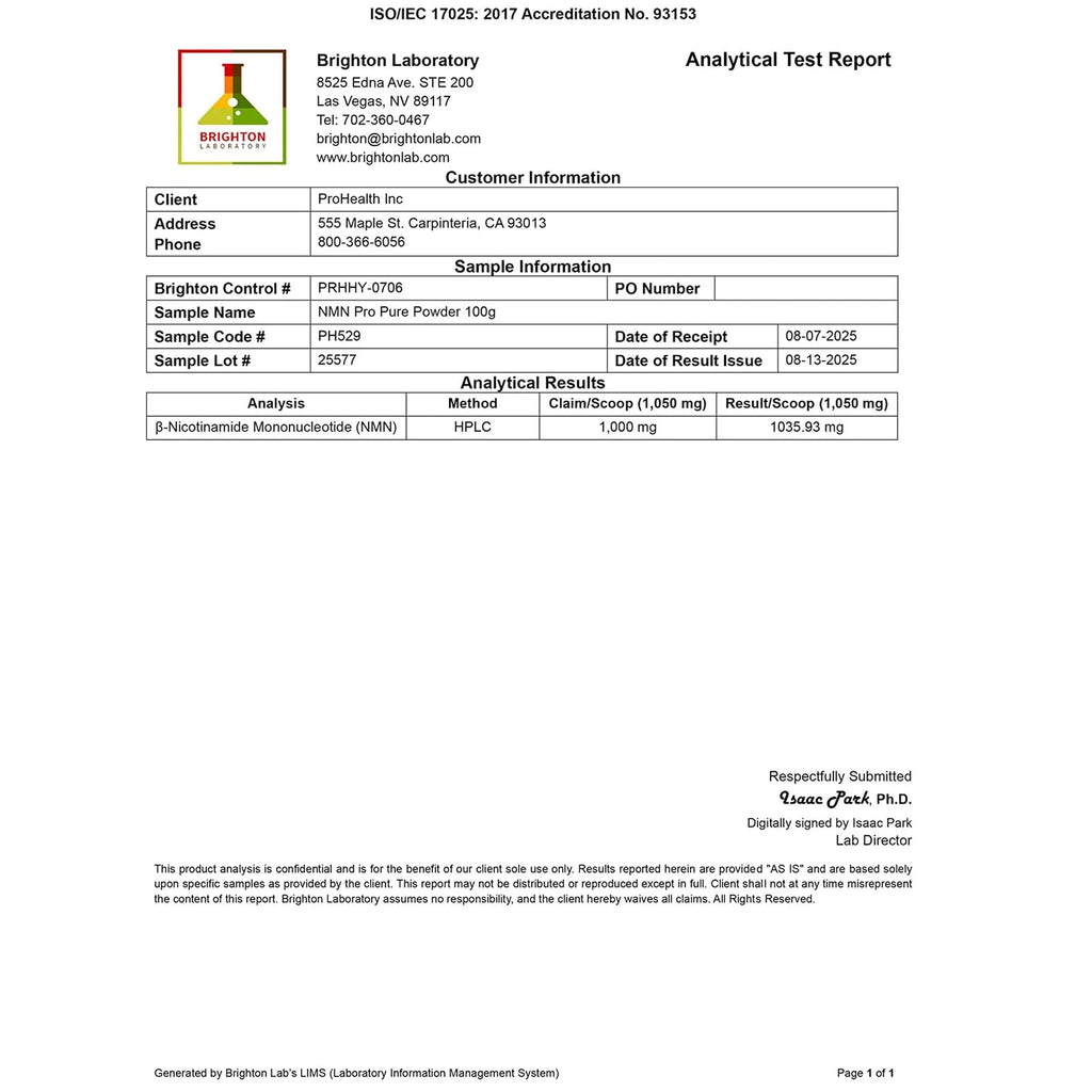 NAD+ precursor for enhanced metabolism