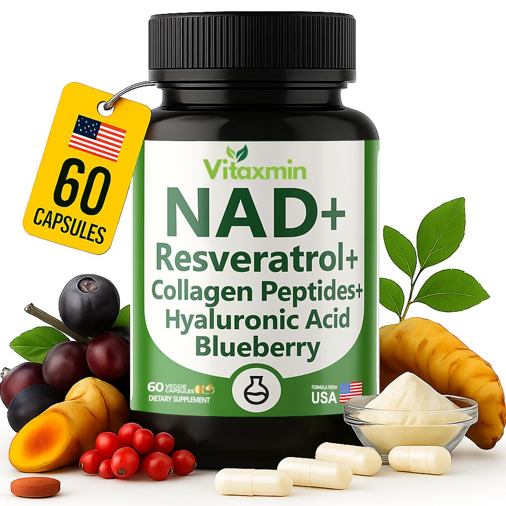 NAD Resveratrol 200 mg capsules