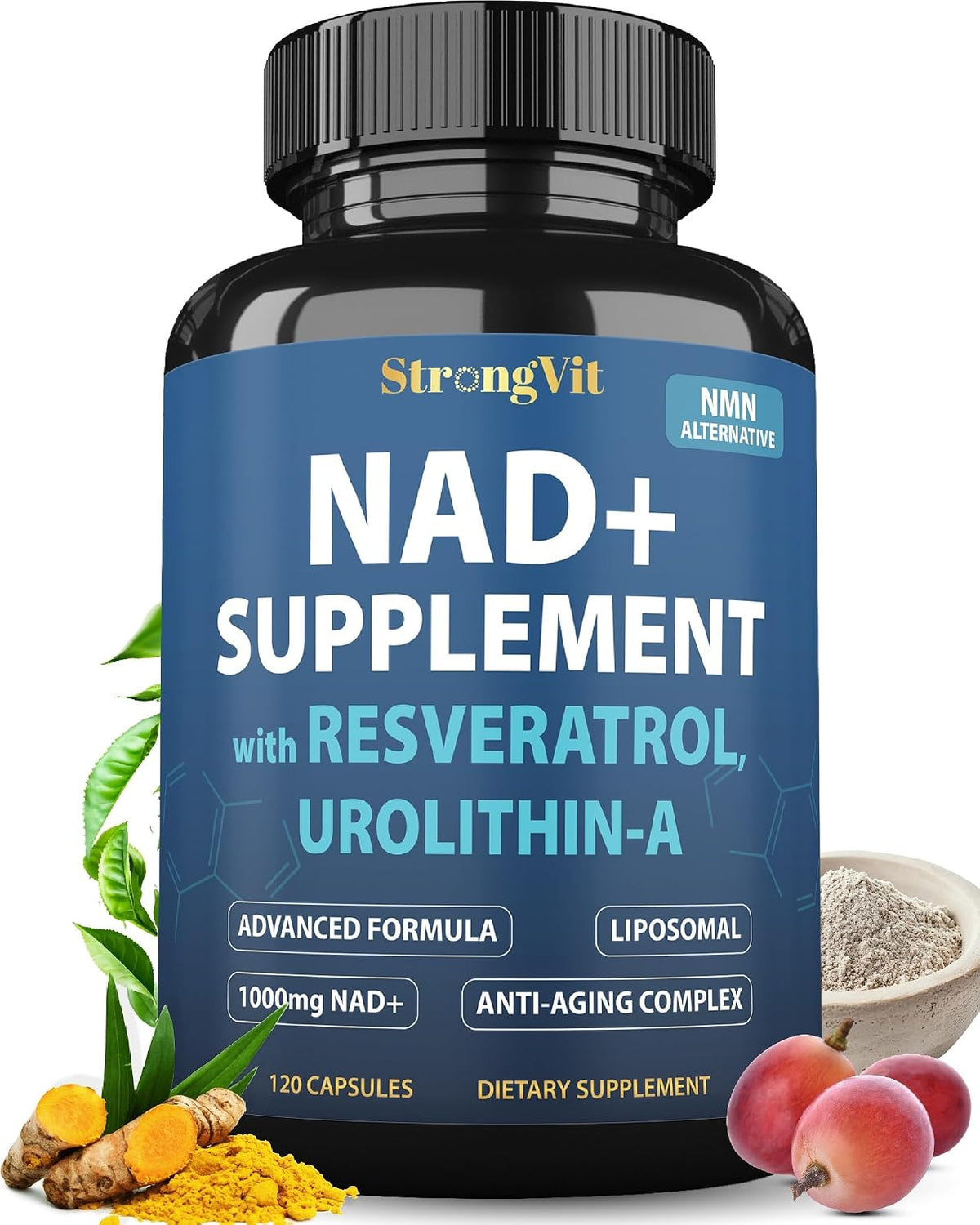 NAD Resveratrol 300 mg capsules