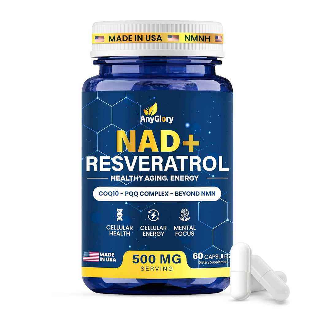 NAD Resveratrol 500 mg capsules