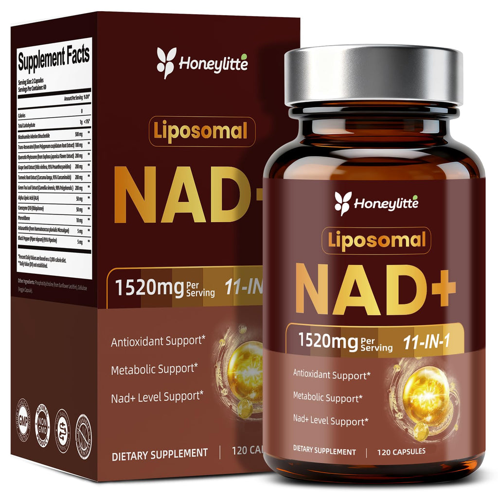 NAD+ Resveratrol 500 mg capsules