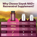 NAD Resveratrol for healthy aging