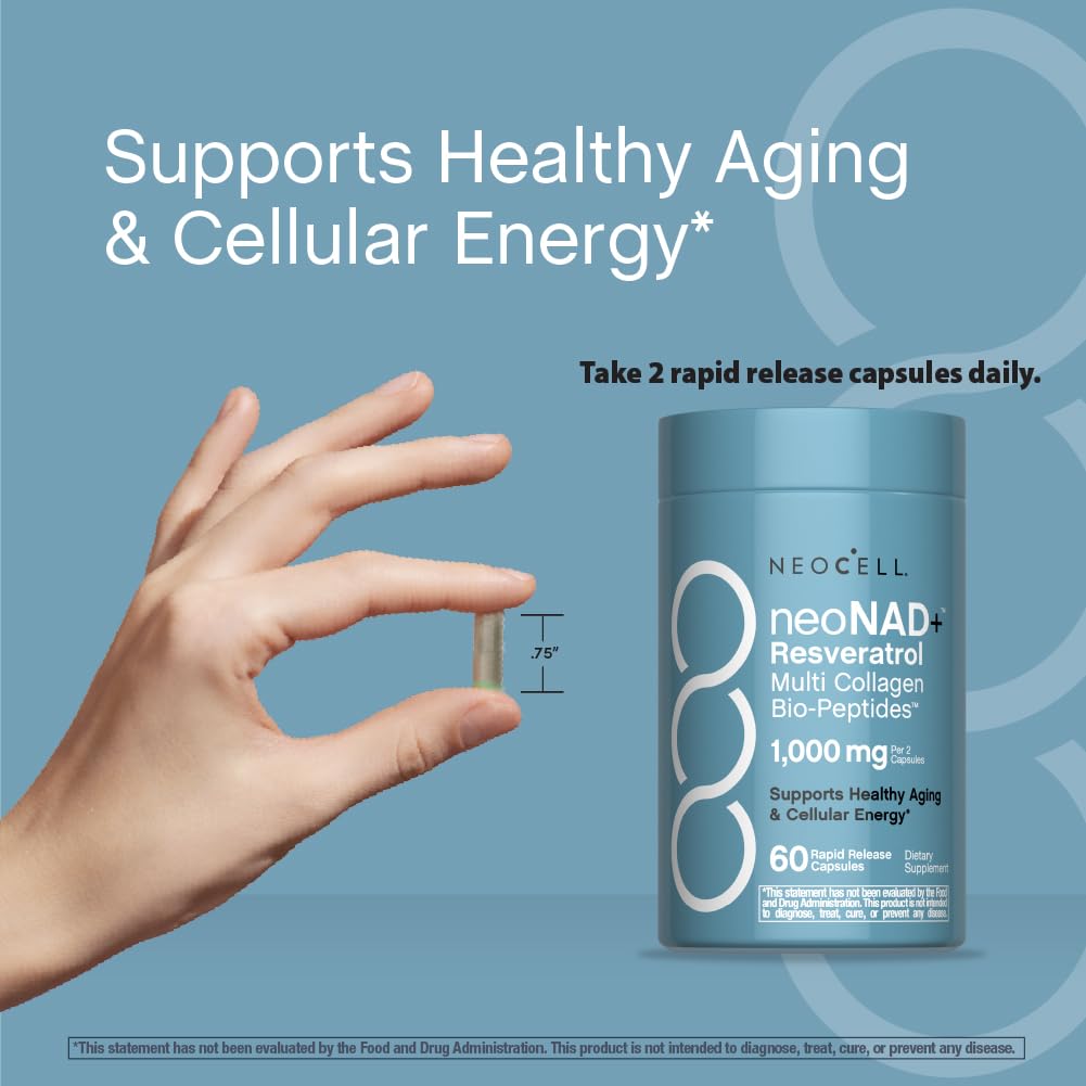 NAD+ Resveratrol for improved wellness