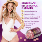 NAD Resveratrol Gummies for energy support
