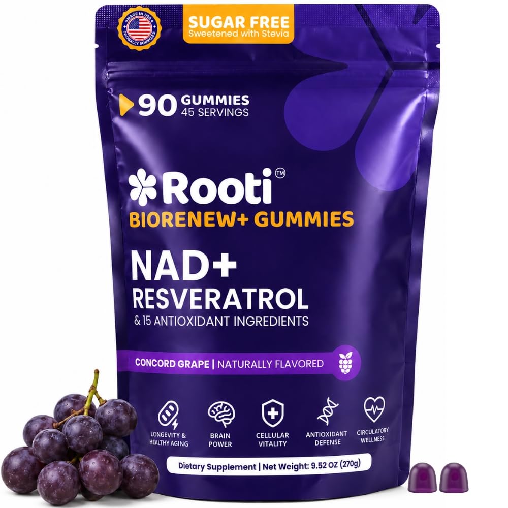 NAD Resveratrol gummies for energy