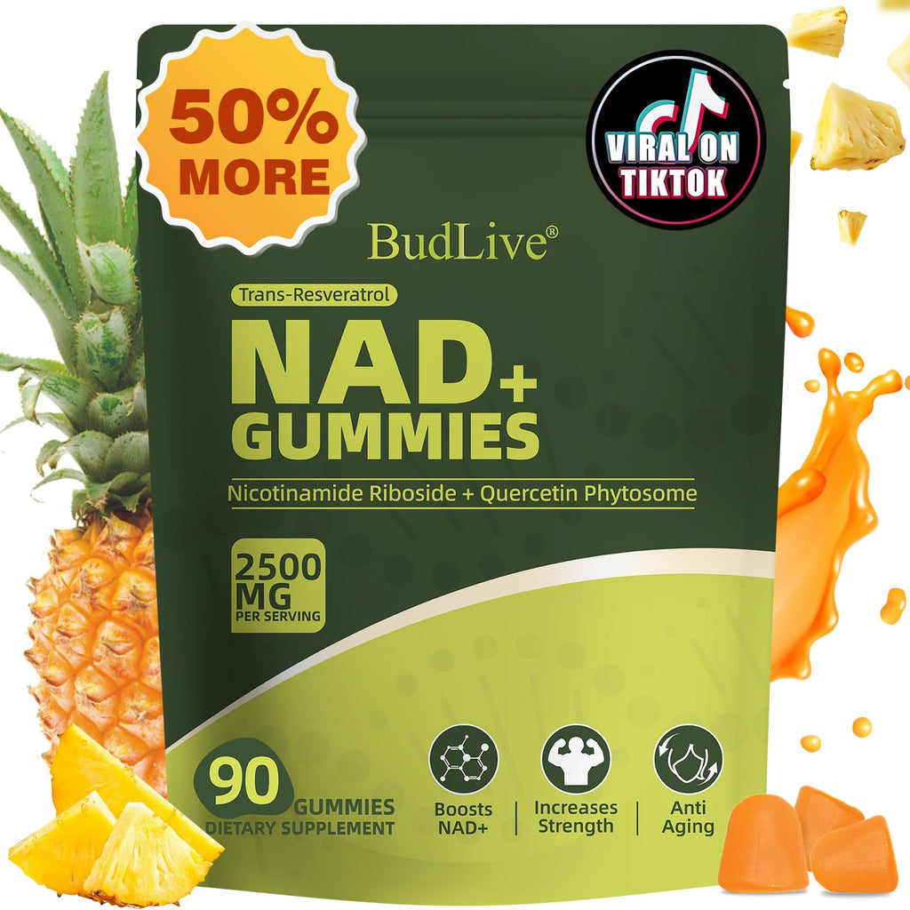 NAD Resveratrol gummies for vitality