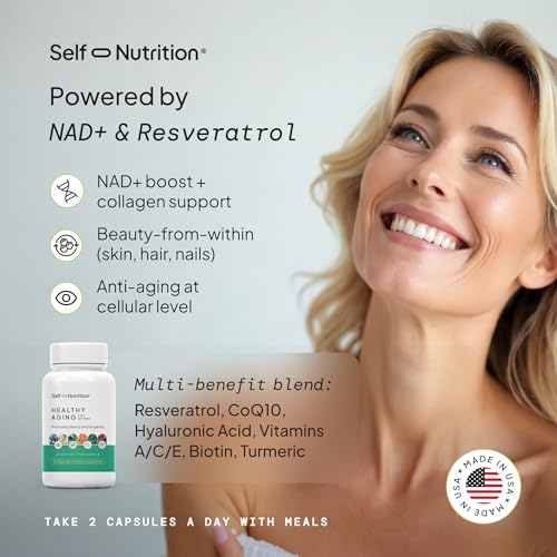 NAD+ Resveratrol multivitamins for energy boost