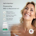 NAD+ Resveratrol multivitamins for energy boost