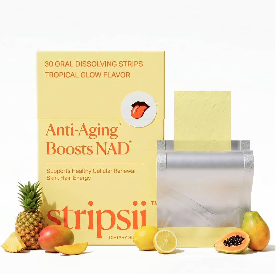 NAD+ strips for beauty enhancement