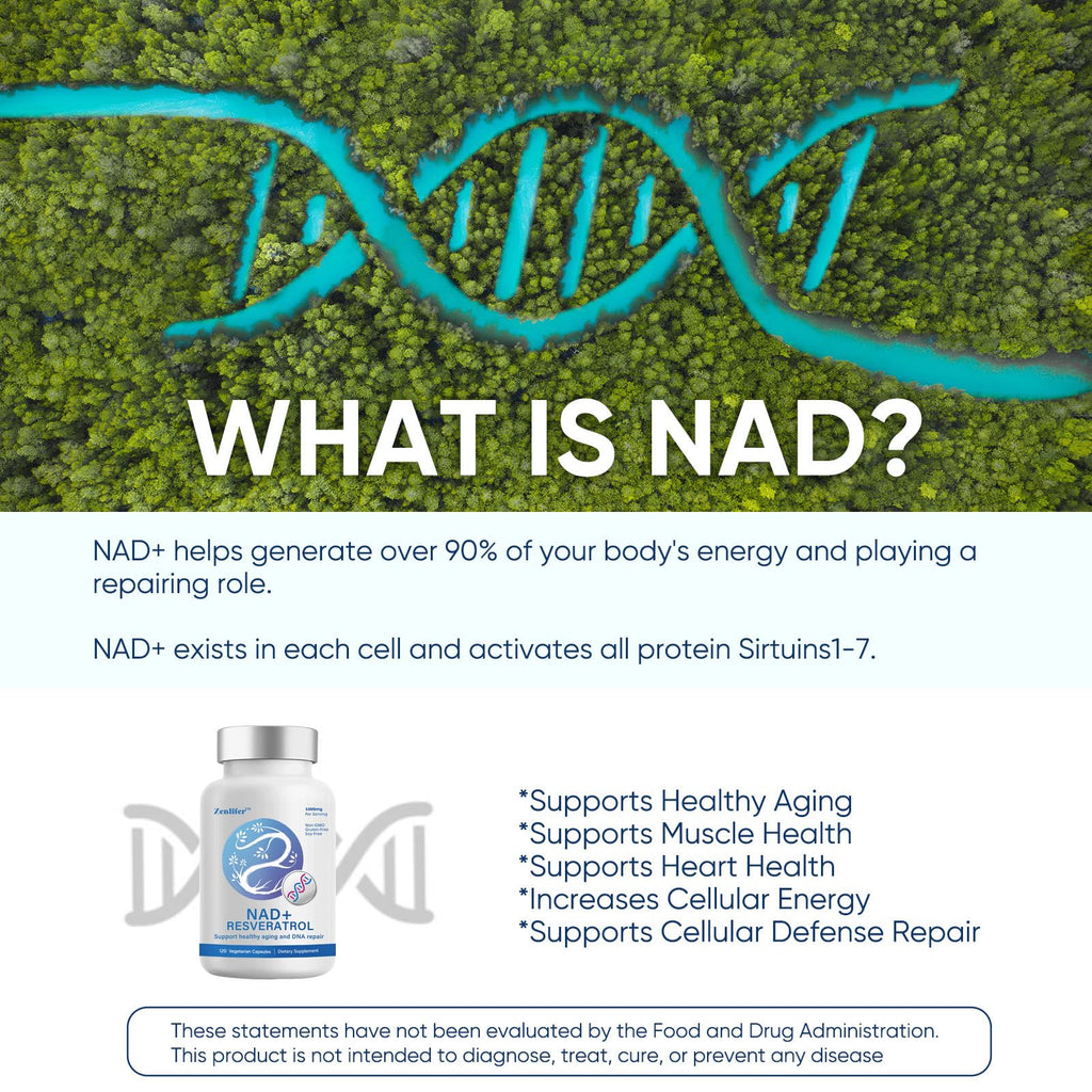 NAD+ supplement for active lifestyle