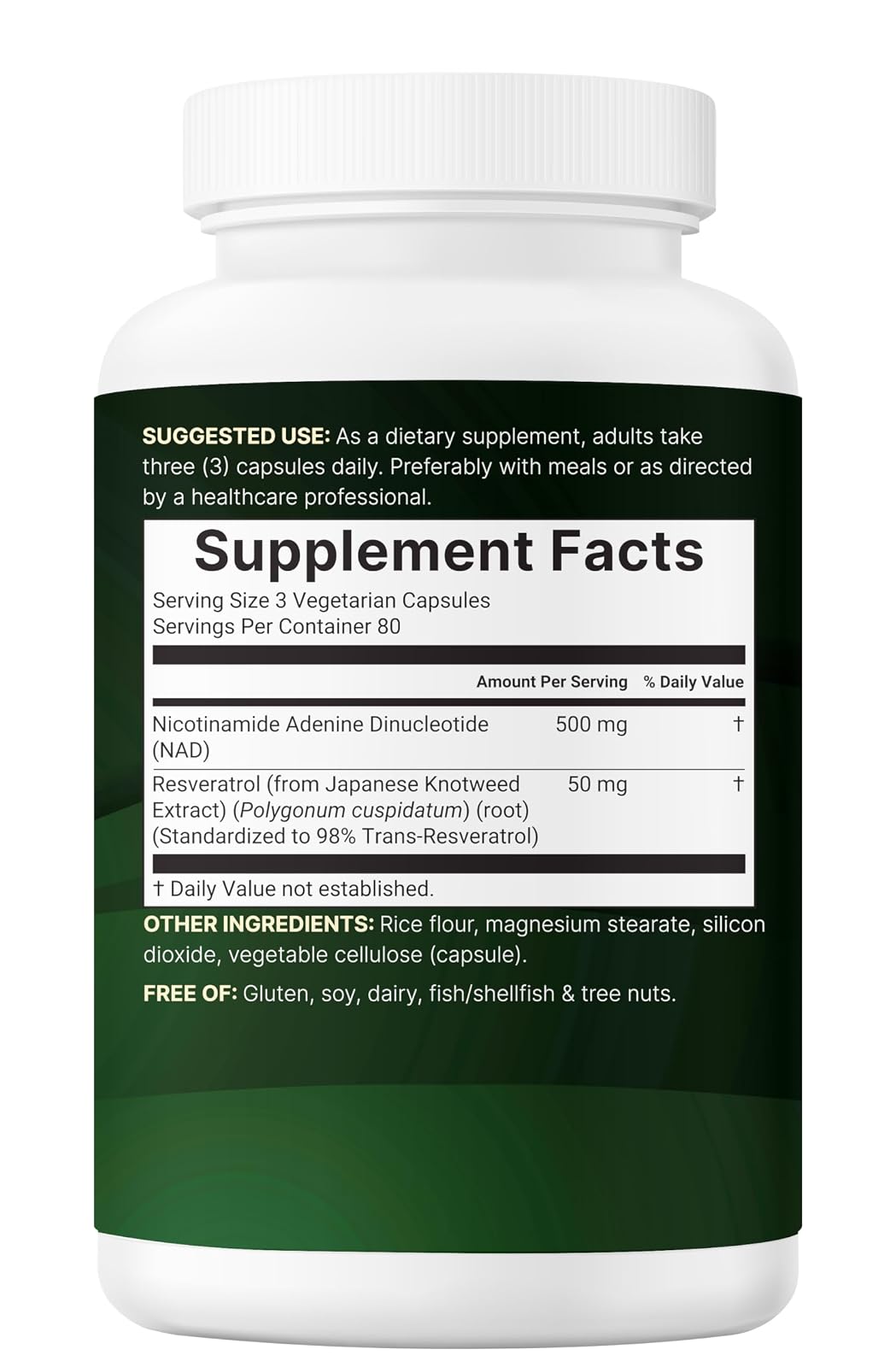 NAD+ supplement for active lifestyles
