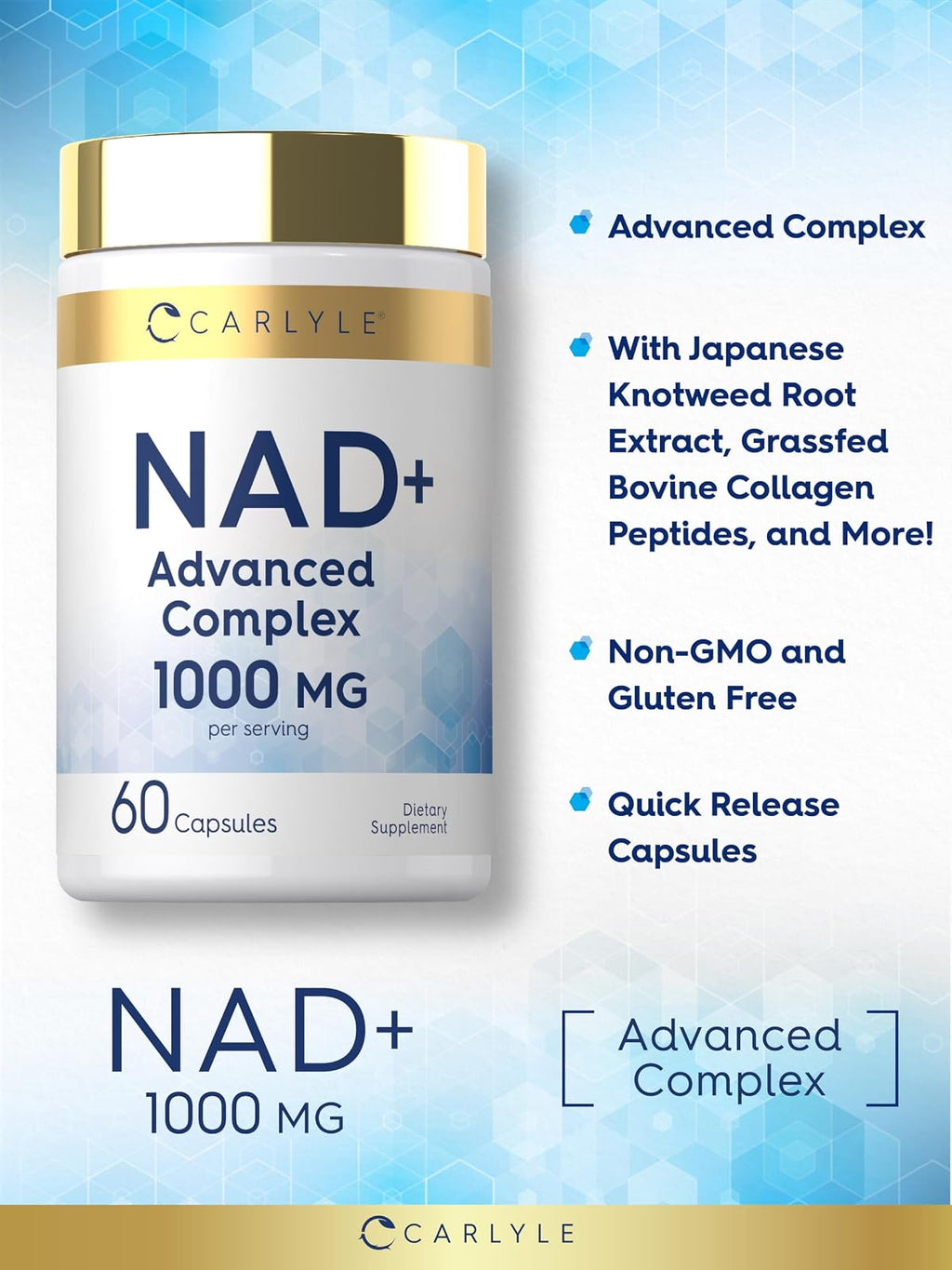 NAD+ supplement for active seniors