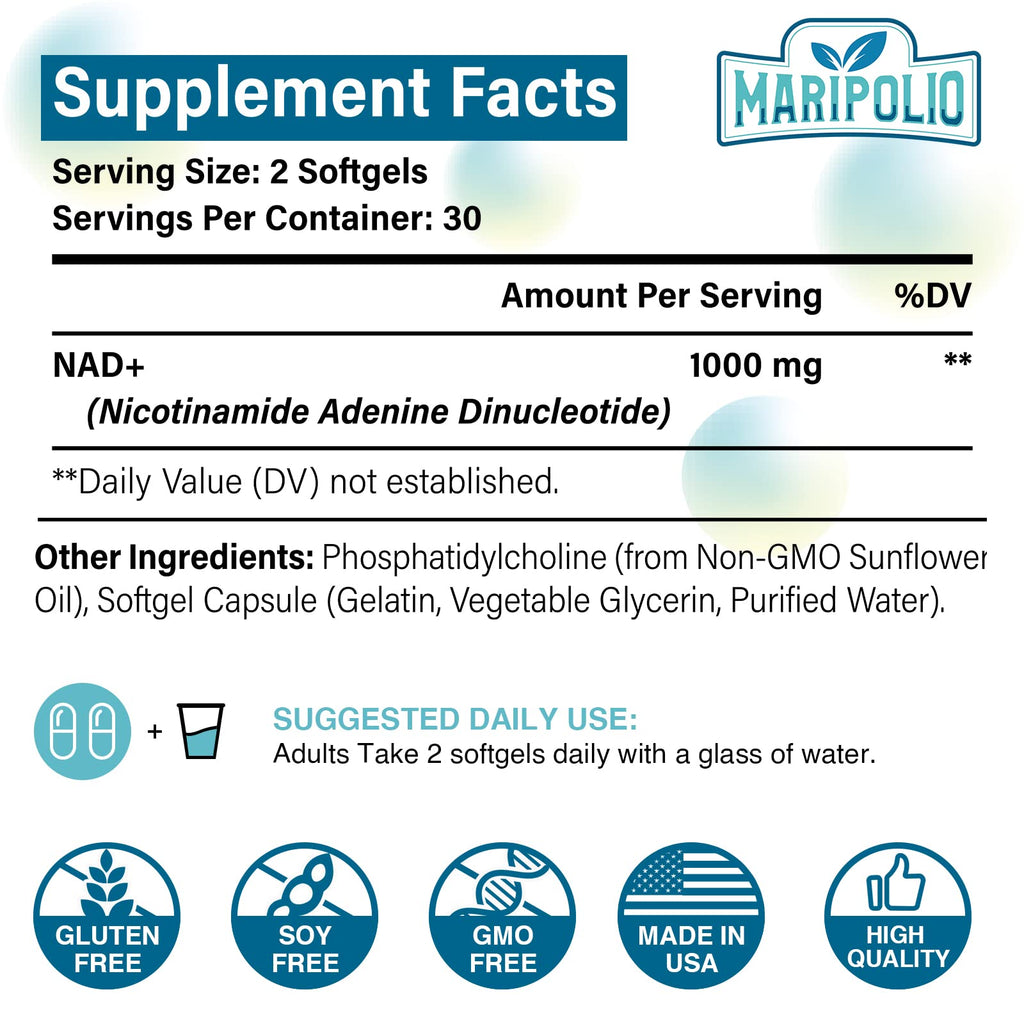 NAD+ supplement for cellular support
